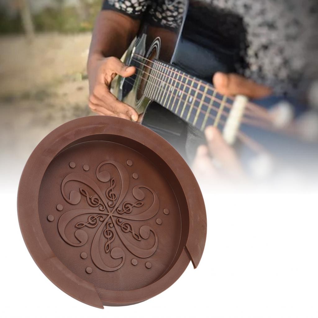 Zhenl Sound Hole Cover Portable Guitar Soundhole for Protection ...