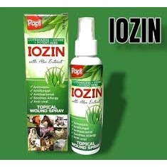 Papi Iozin Spray 120ml (Antiseptic/Antibacterial wound spray) Peto2024 ...