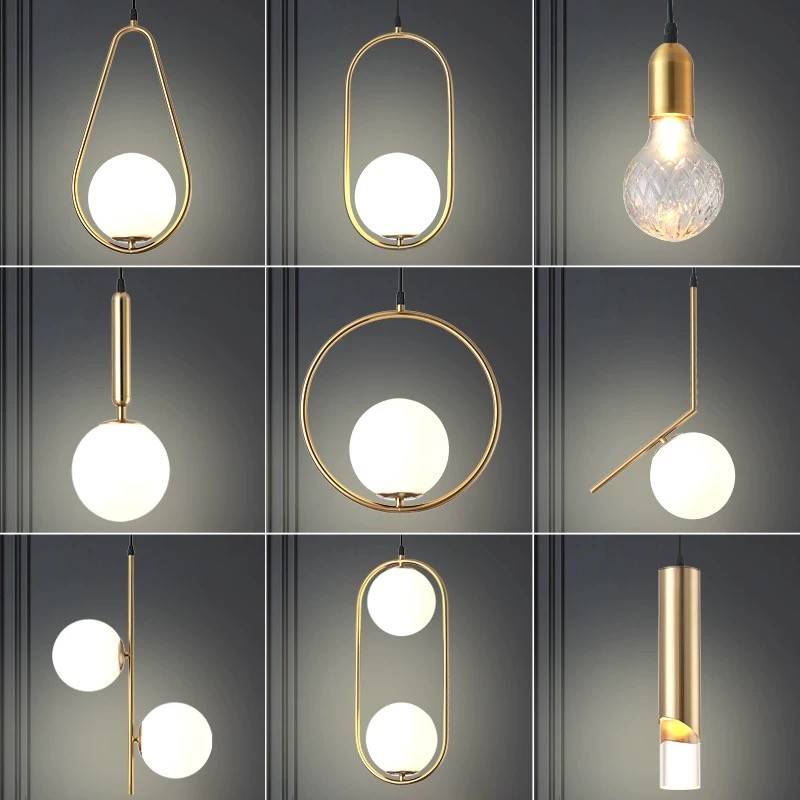 Elegant Round Hanging Light Pendant Light- Perfect Combination Of Metal ...