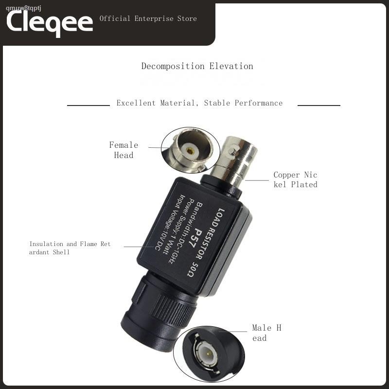 COD/BNC male to female 50Ω matcher Oscilloscope probe Signal generator ...