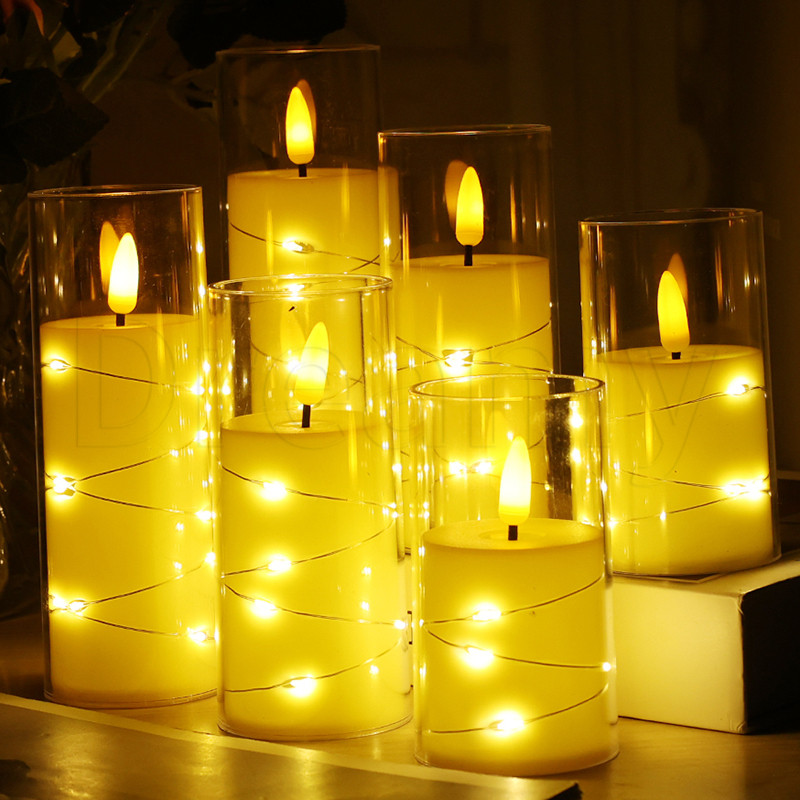Electric Candle Light - Warm White Wave Tealight - Home Wedding ...