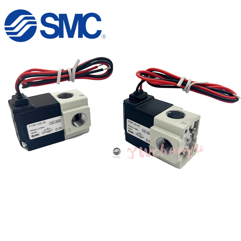 Smc High Frequency Solenoid Valve VT307-5G1 4G1 3G1 6G1-01 VT317-5G 4G 3G 6G 5D 4D 3D 6D-02 ...