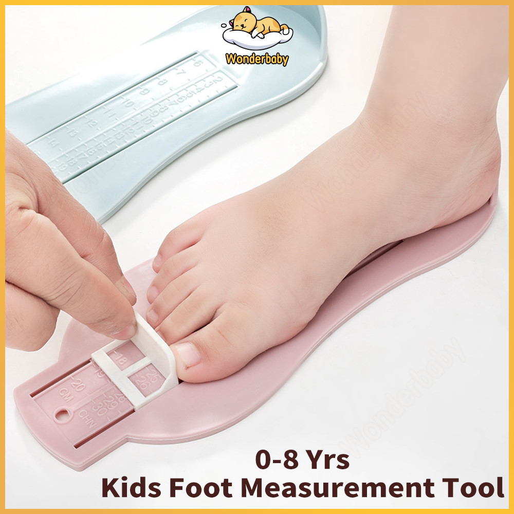 Wonderbaby Kids Foot Measurement Tool Infant Foot Measure Ruler Baby ...