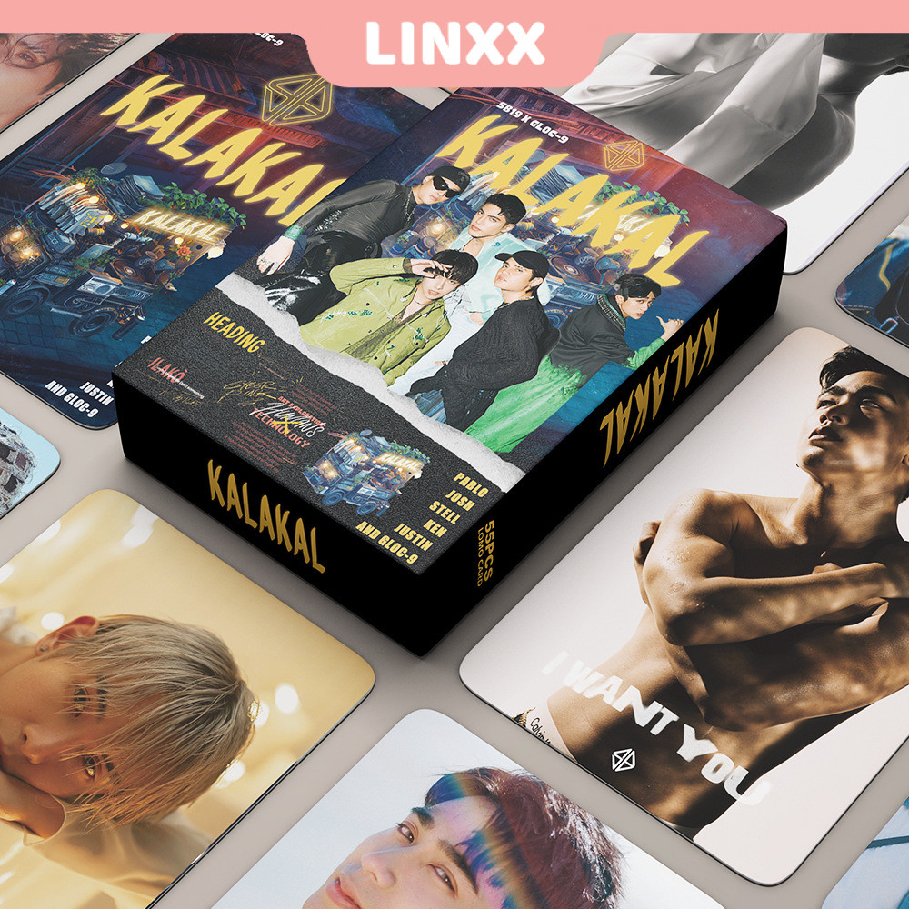 LINXX 55 Pcs SB19 KALAKAL Album Lomo Card Kpop Photocards Postcards ...