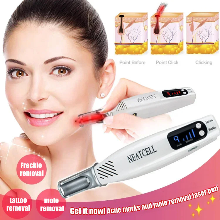 Mole Spot Pen Portable handheld rechargeable beauty pen/laser mole ...