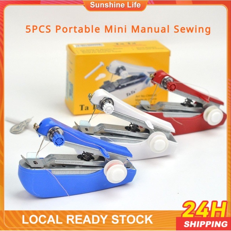 Mini Sewing Machine Hand held Sewing Machine Portable Sewing Machine ...