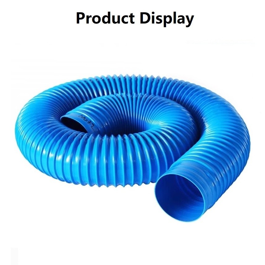 ID32~70MM PVC Rubber Hose Silicone Tube Dust Removal Pipe flexible ...
