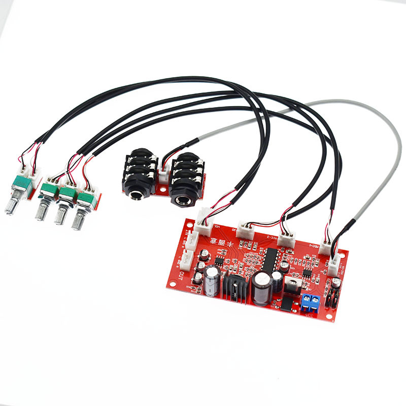 PT2399 Digital Microphone Amplifier Board Op Amp OP275 Karaoke Plate ...