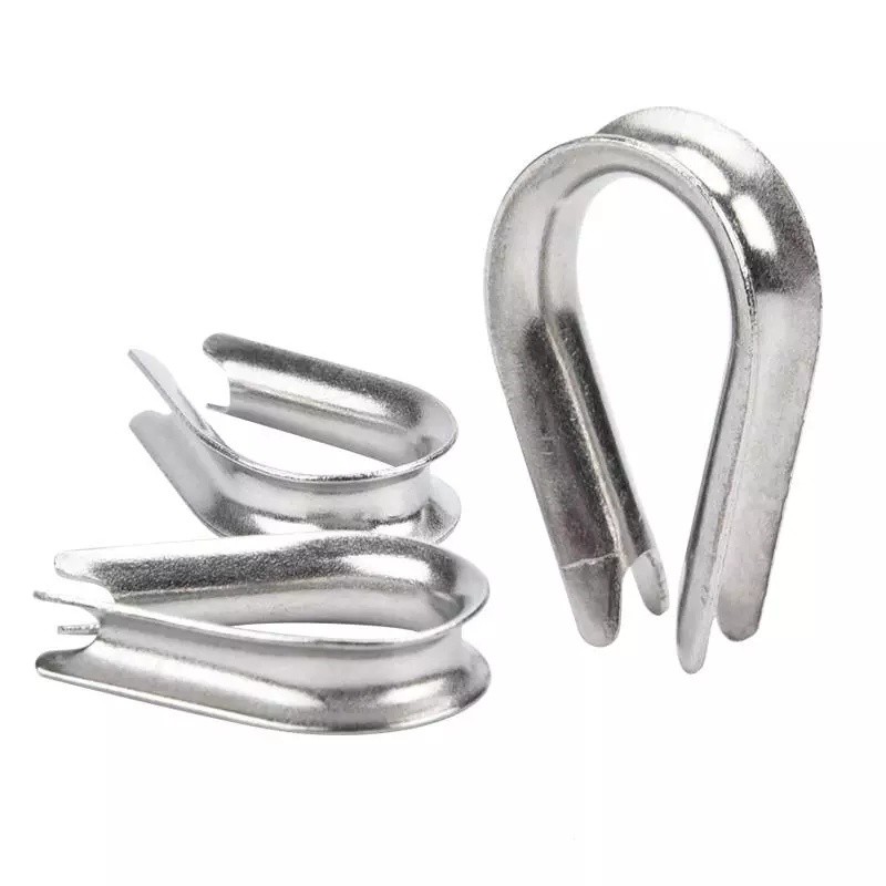 10pcs-1pcs M2 - M16 Wire Rope Thimble Stainless Steel 304 Cable Wire ...