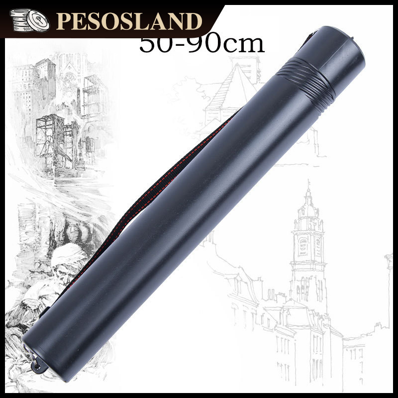 50-90cm Retractable Drawing Tube Waterproof Telescoping Art Tube ...