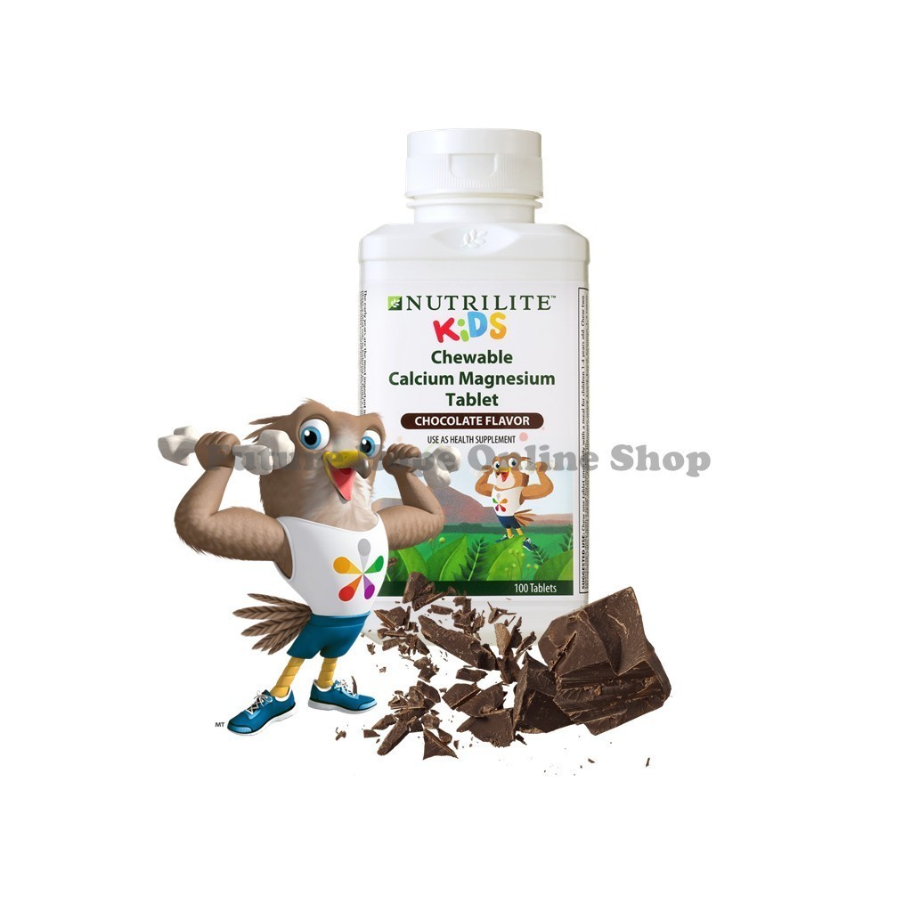 Nutrilite Kids Chewable Calcium Magnesium Tablet - 100 tab | Shopee ...