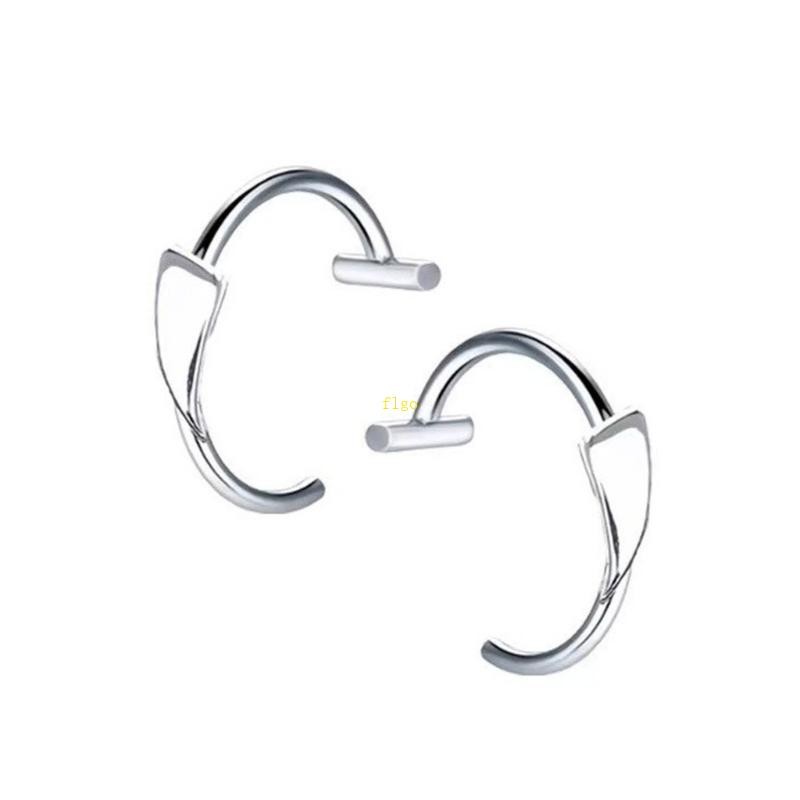flgo Metal Vampires Fangs Lip Cuff Not Piercing Lip Clip Unique Lip ...