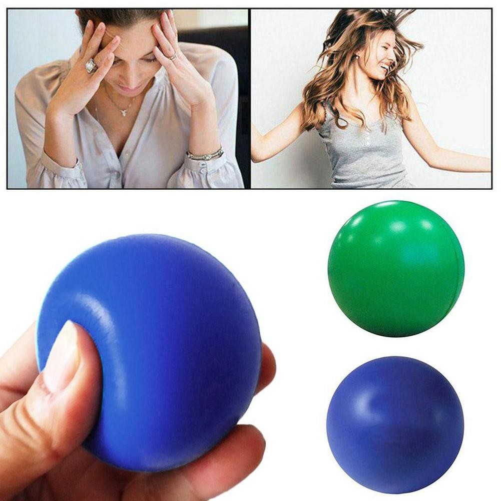 Stress Relief Ball Hand Expander Grip Ball Strengthen Exerciser Trainer ...