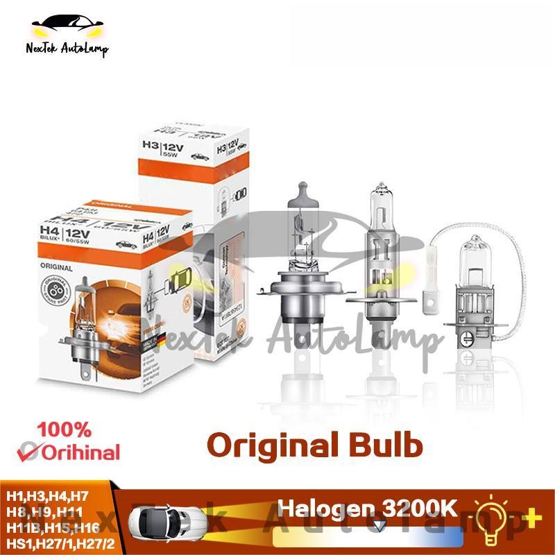 Original H1 H3 H4 H7 H8 H9 H11 H15 H16 H27/1 HS1 12V 24V 3200K Car Standard Halogen Headlight ...