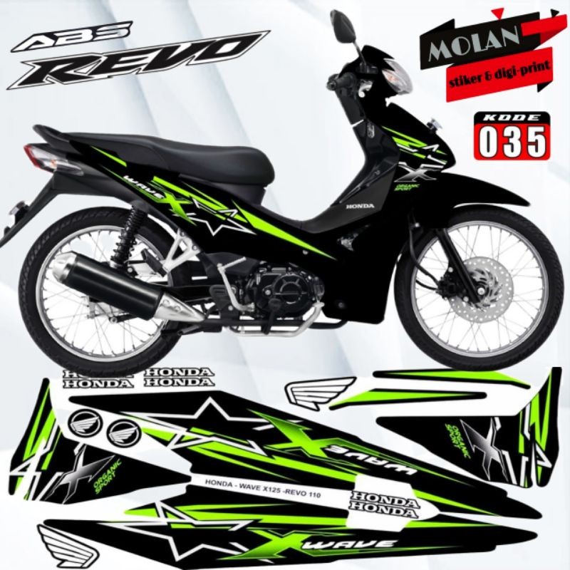 Decal Sticker Striping Variations revo Absolute 110 2010-2013 / revo ...