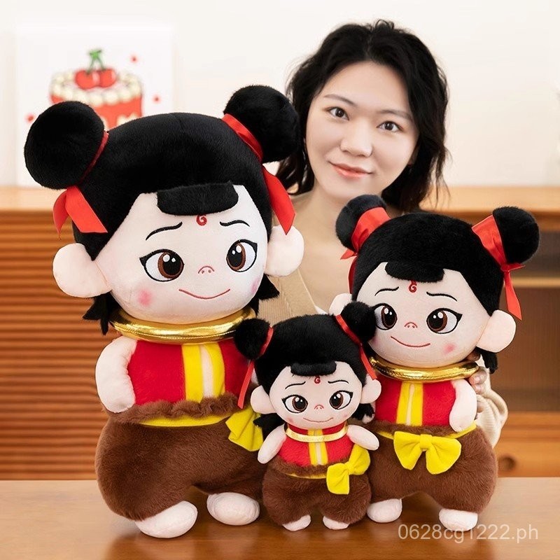 Nezha Children's Doll Peripheral Plush Toy Third Prince Birthday Nezha ...