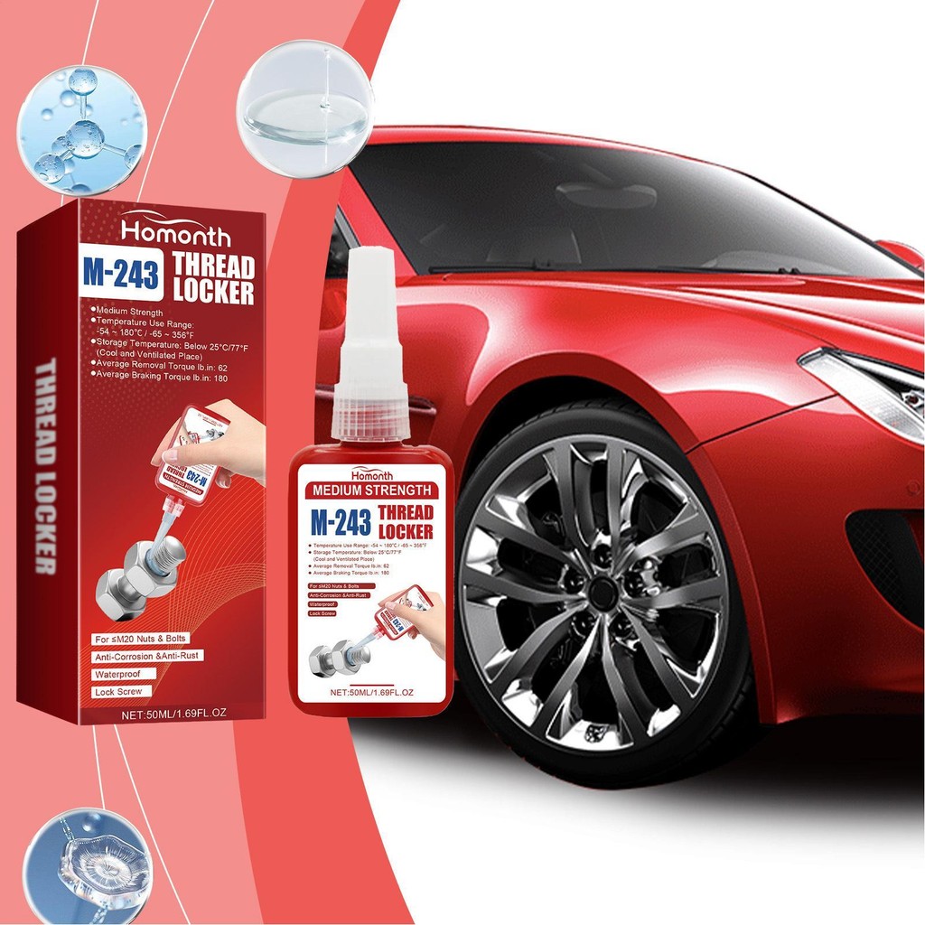 Automotive thread lock sealant Thread Locker Adhesive 50ml Nut/Bolt ...