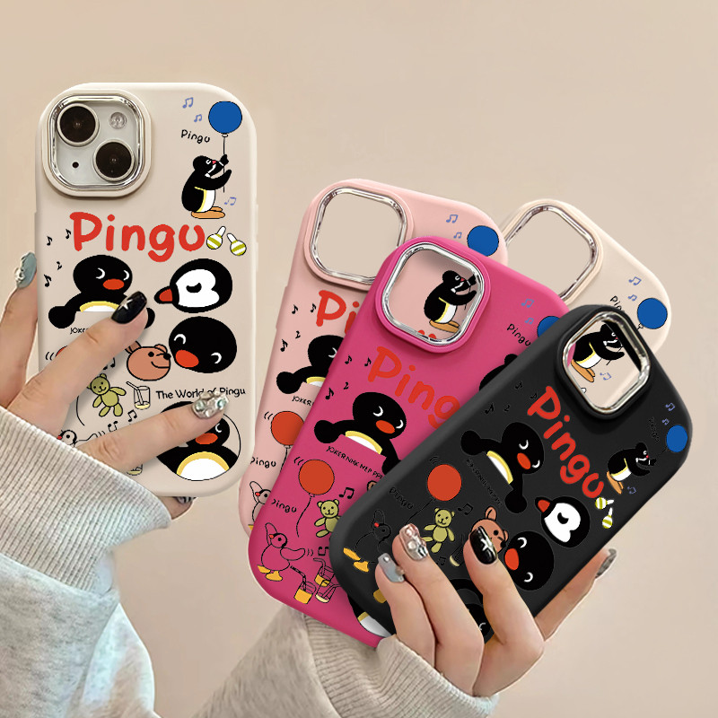Creative Pingu Penguin Cartoon Pattern IPhone Case Compatible Is ...