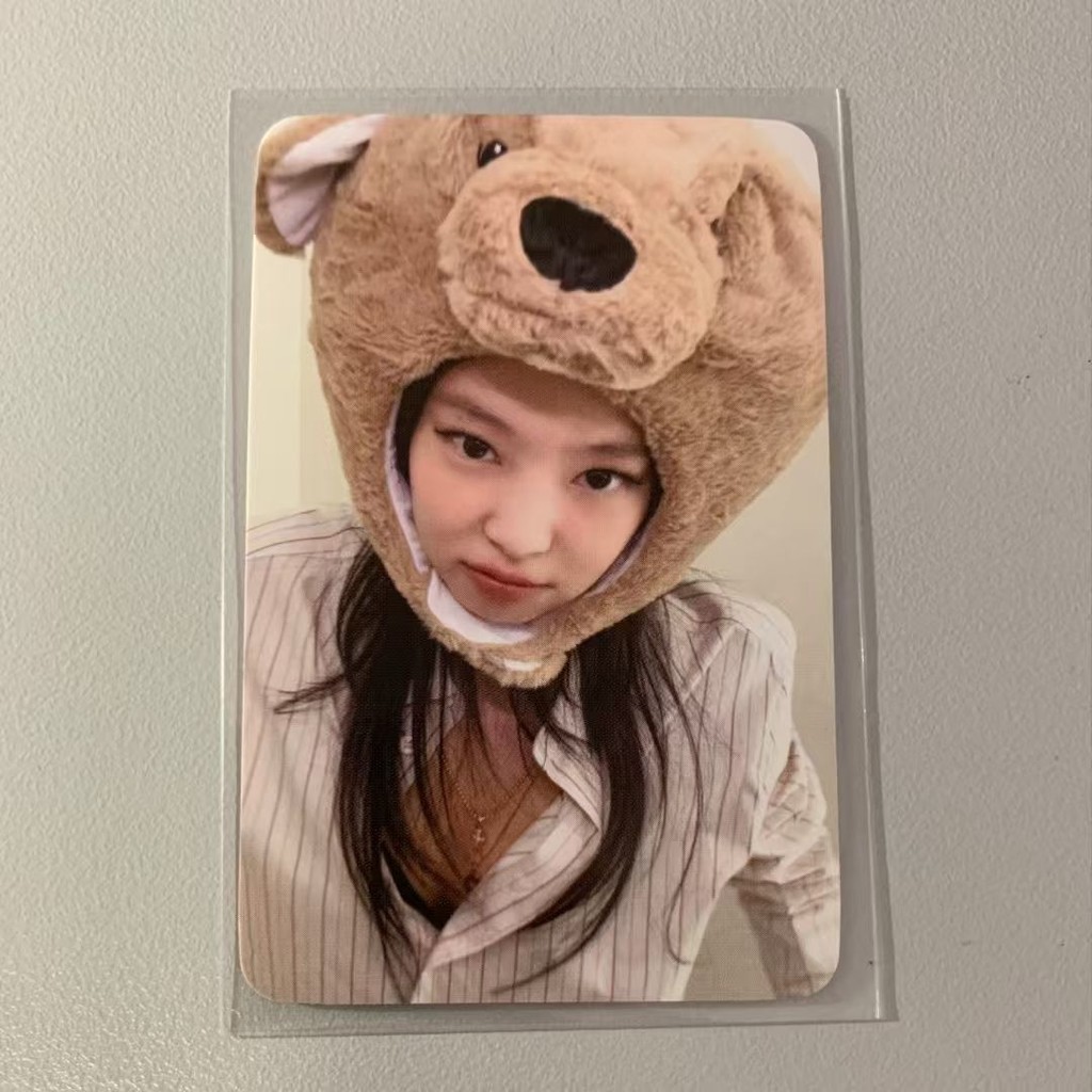 Black blackpink Kim Jenny jennie solo WM Bonus Card Moni solo jennie ...