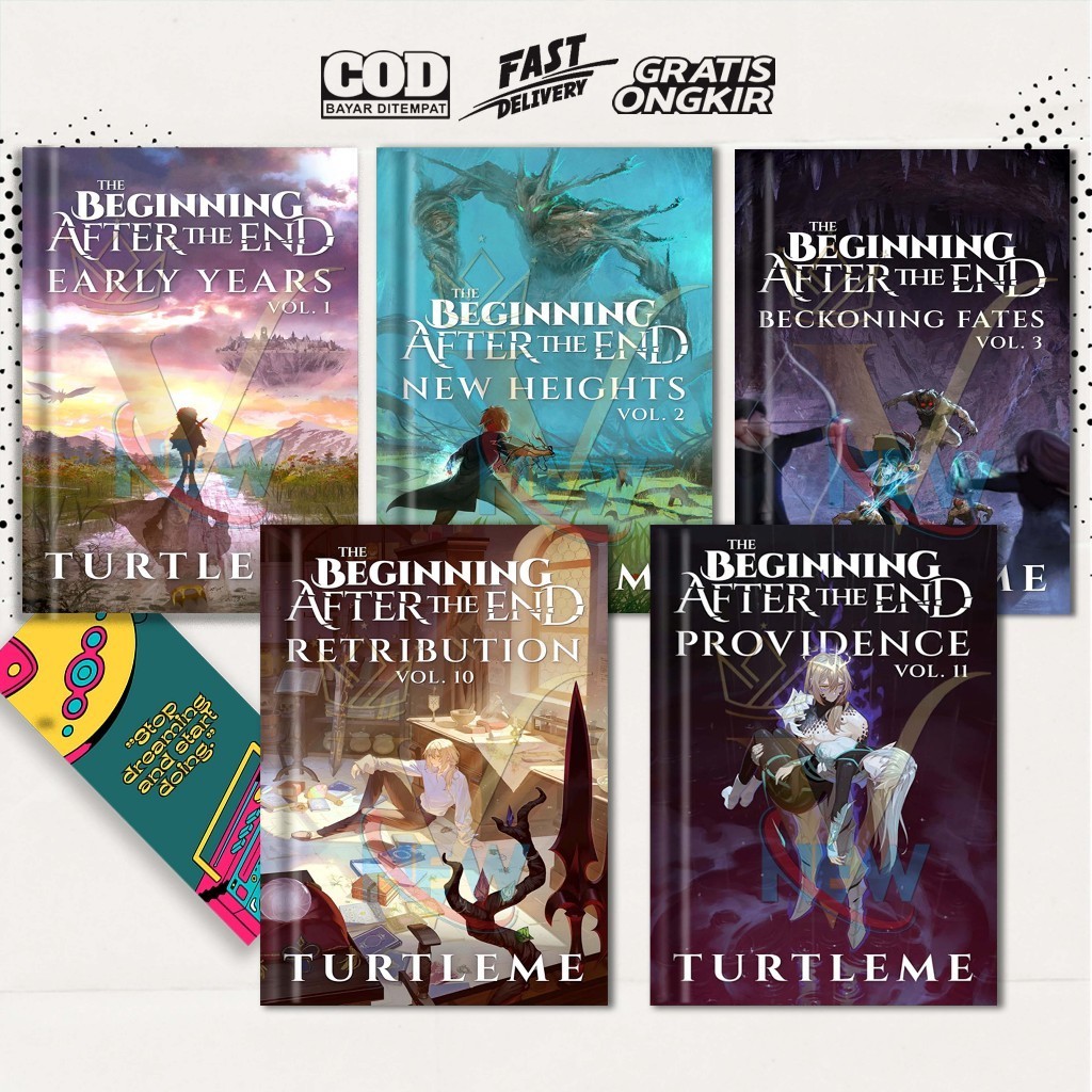 The Beginning After The End (11 book series) By TurtleMe (English ...