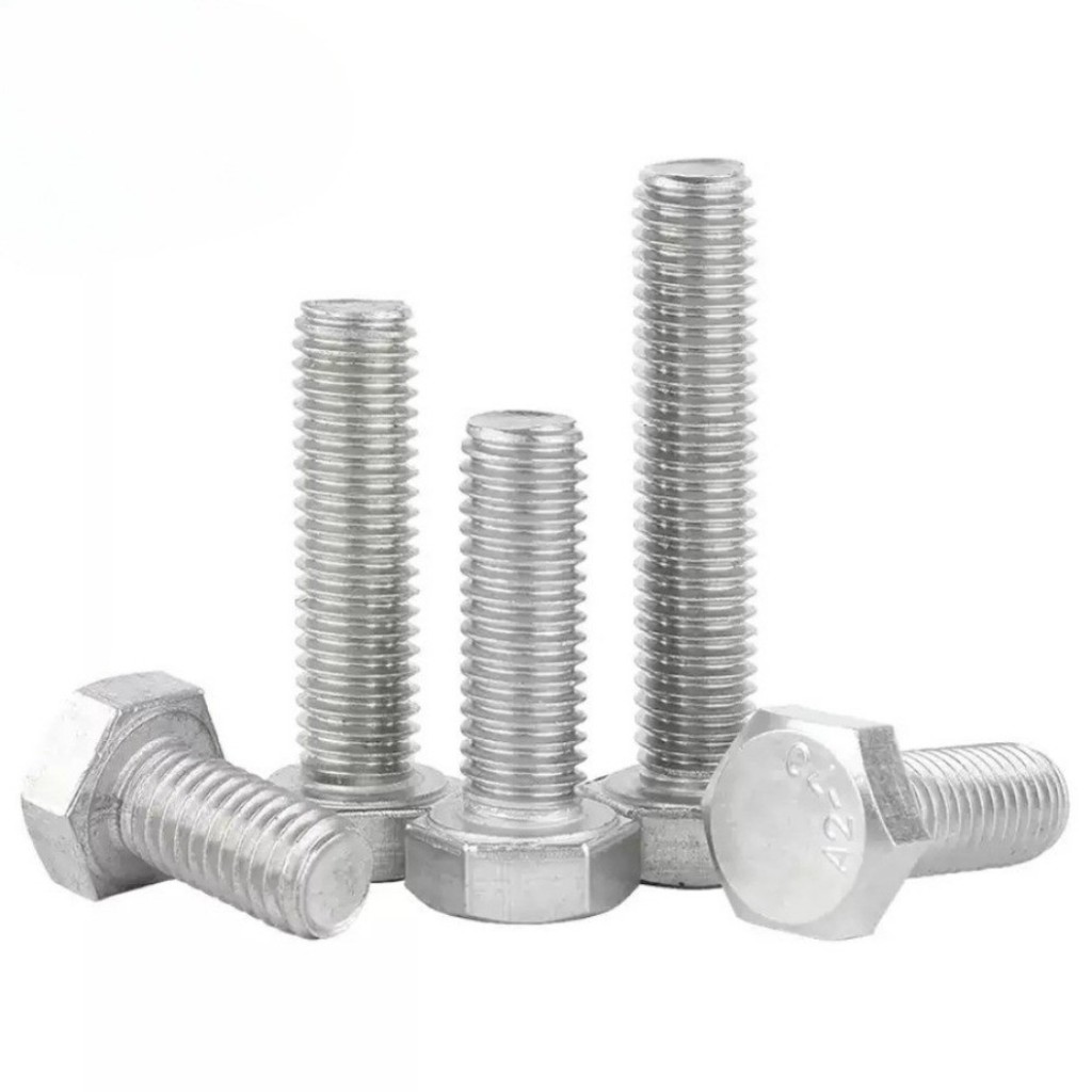 304 Stainless Steel Reverse Thread External Hexagon Bolt Left-Screw Extension Bolt Bolt M10/M12 ...