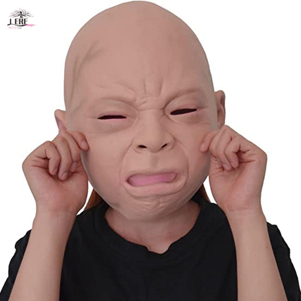 JEREMY1 Latex Mask Human Releastic Halloween Costumes Funny Doll ...