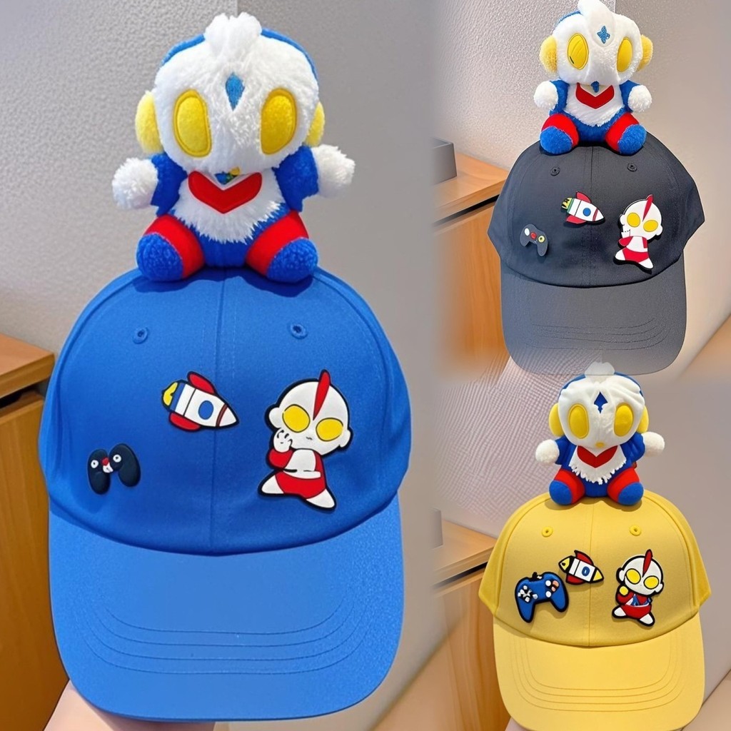 Children's Ultraman Hat Superman Hat Boys' Sun Hat Baseball Cap ...
