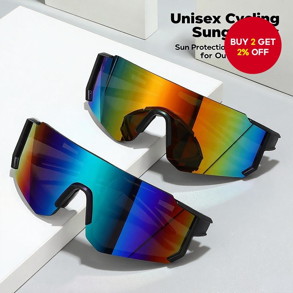 Uv400 Cycling Sunglasses for Men and Women - Outdoor Sports Eyewear for ...
