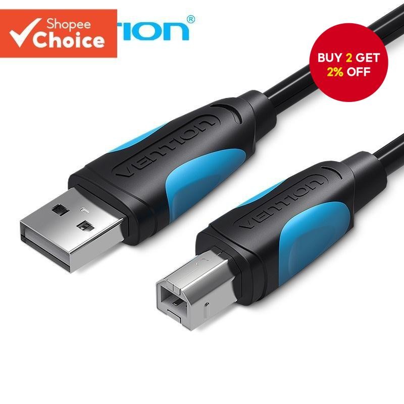 Vention USB 2.0 Printer Cable Male To Male USB Printer Cable | Shopee ...