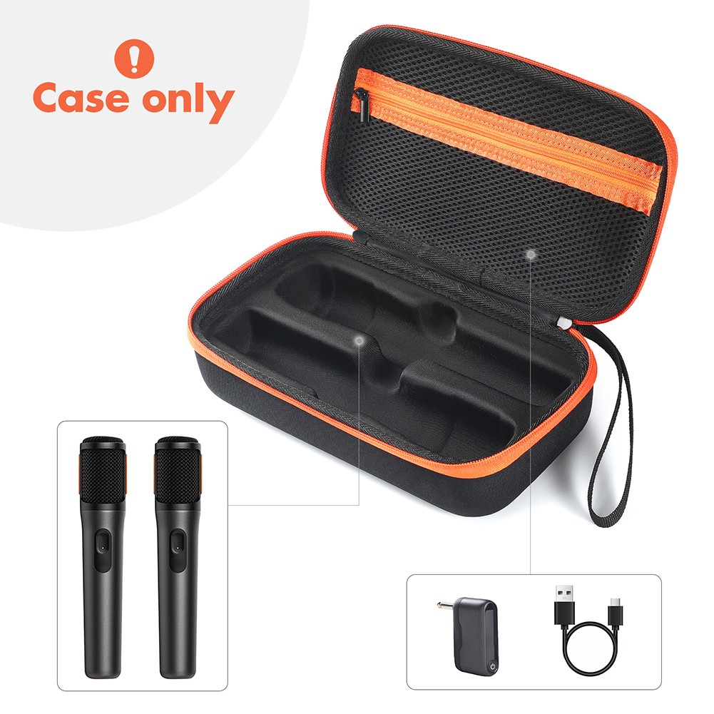 Rechargeable Wireless Microphone Carrying Case for JBL PartyBox ...