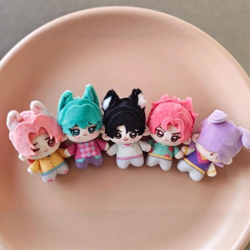 10cm Kpop Demon Hunters Plush Doll Rumi Mira Zoey Saja Boys Doll Jinu Abby Cosplay Plush Pendant ...