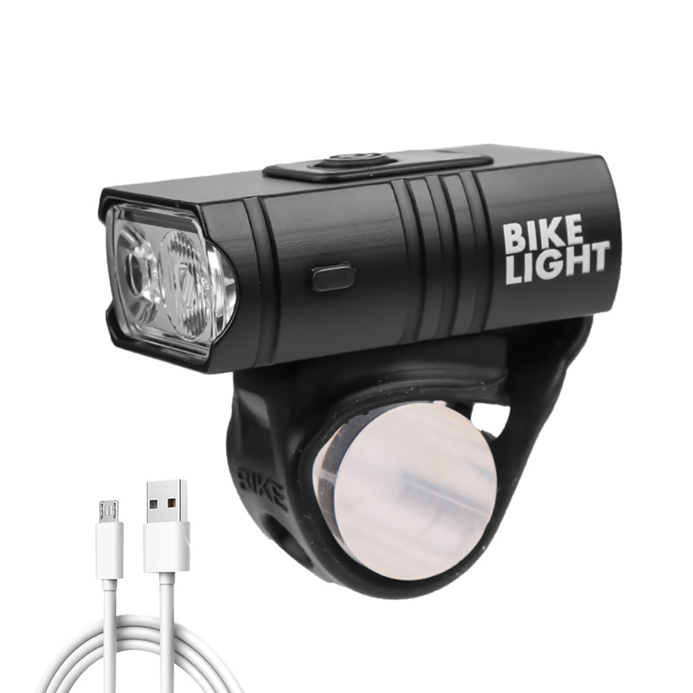 [Official Shipment]Rechargeable MTB LED Front and Rear Bike Light Set ...