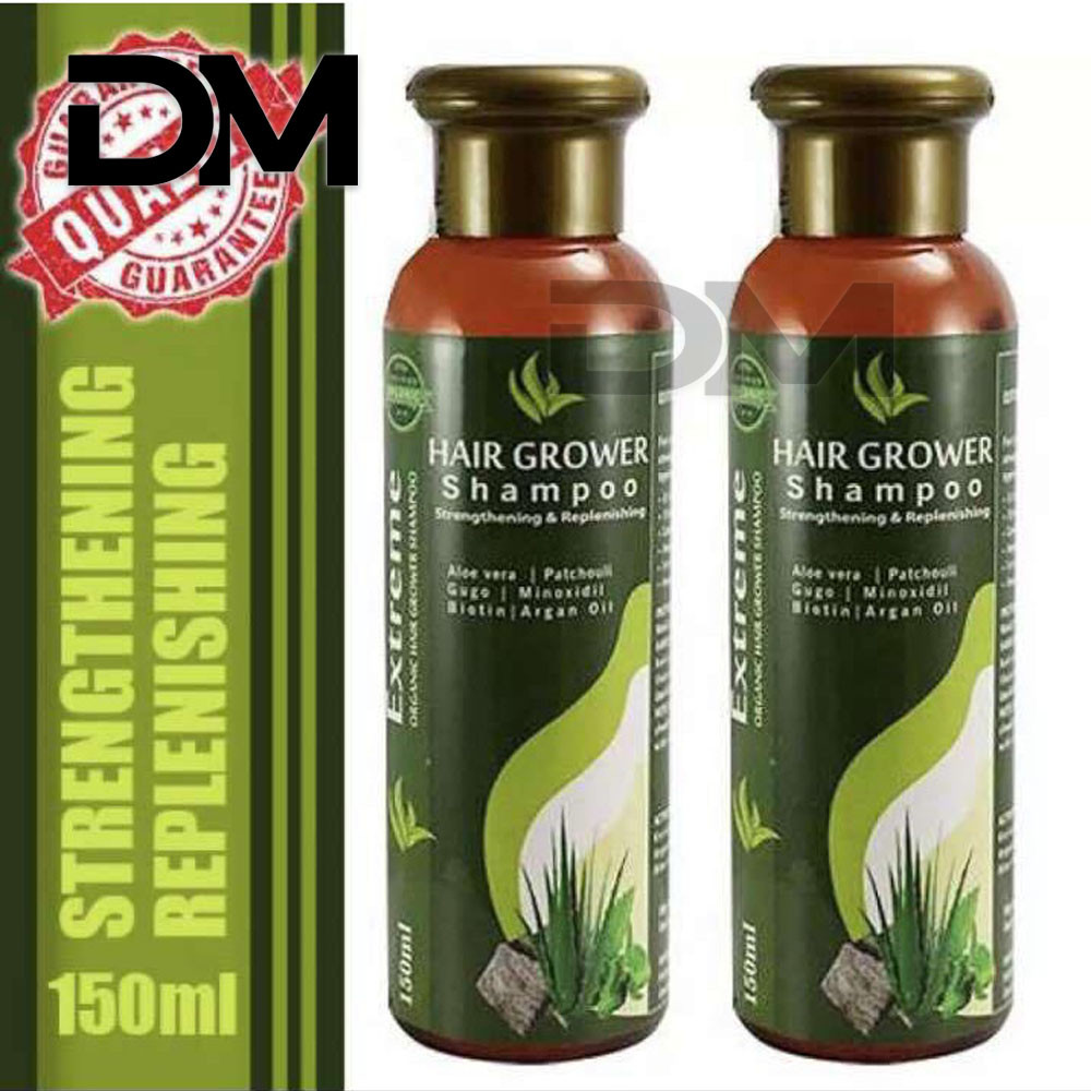 DM ( Set Of 2 ) EXTREME Aloe Vera Hair Grower Shampoo | Shopee Philippines