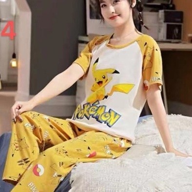 RQ+boho sexy terno pantulog cartoon character panjamas#69 r*f | Shopee Philippines