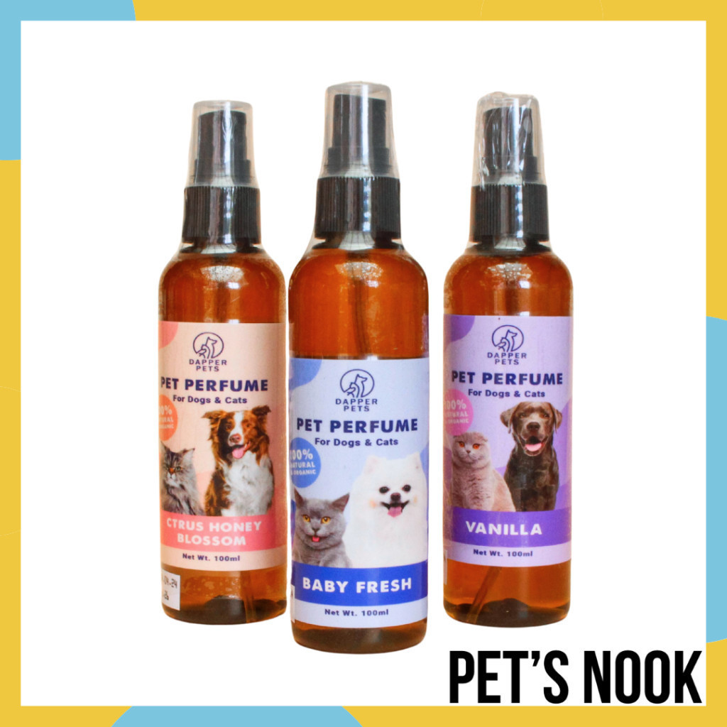 Pet's Nook Dapper Pets - Pet Perfume/Deodorizer Organic Ingredients ...