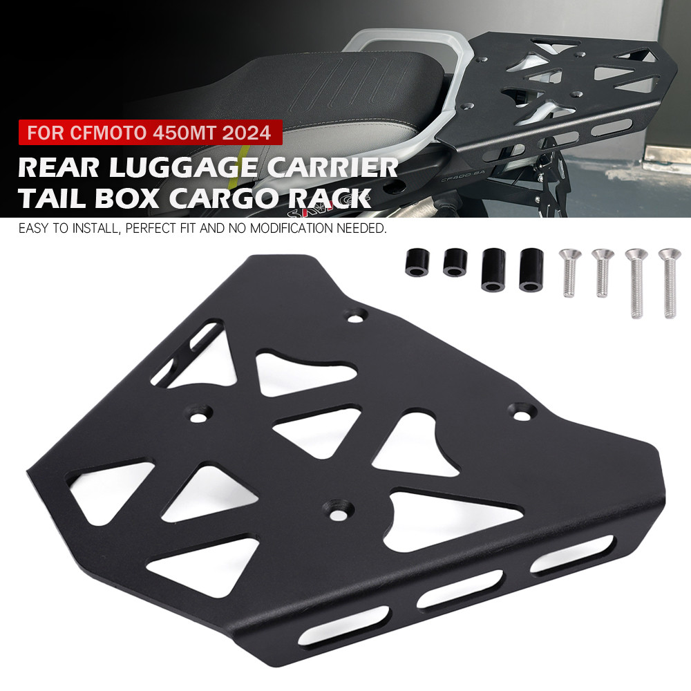For CFMOTO 450MT 2024 Rear Luggage Carrier Rack Motorcycle Cargo Rack ...