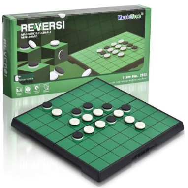 Magnetic Portable Folding Reversi Othello Chess Standard Educational ...