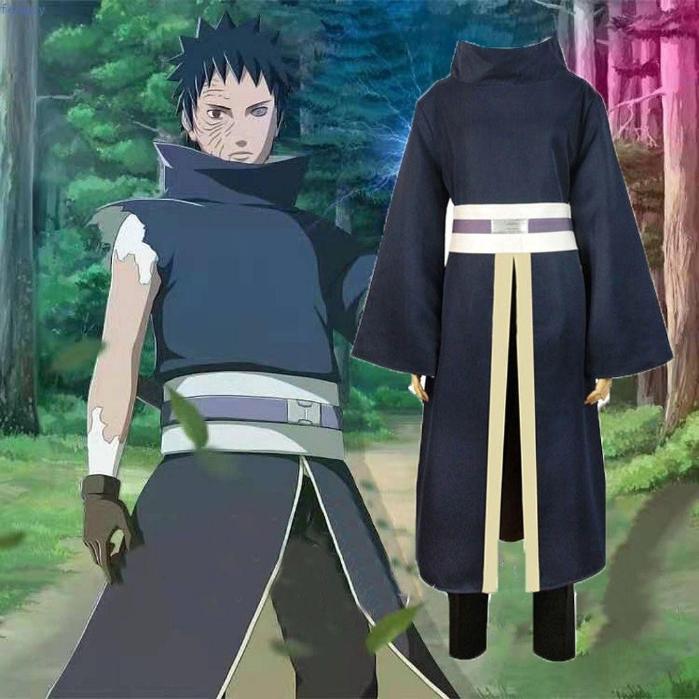 FENGCY NARUTO Cosplay Costumes Cartoon Akatsuki Ninja Windbreaker Pants ...