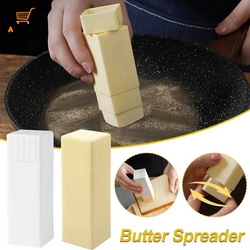 Portable Upright Solid Butter Spreader - Rotary Butter Spreading Stick ...