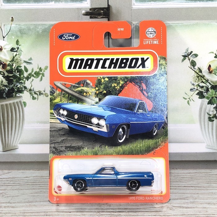 MATCHBOX 1970 FORD RANCHERO BLUE 93AA DIECAST | Shopee Philippines