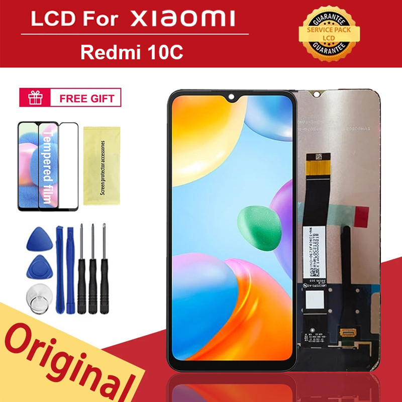 Popsical LCD For Xiaomi Redmi 10C 10 c Original Display LCD Touch ...