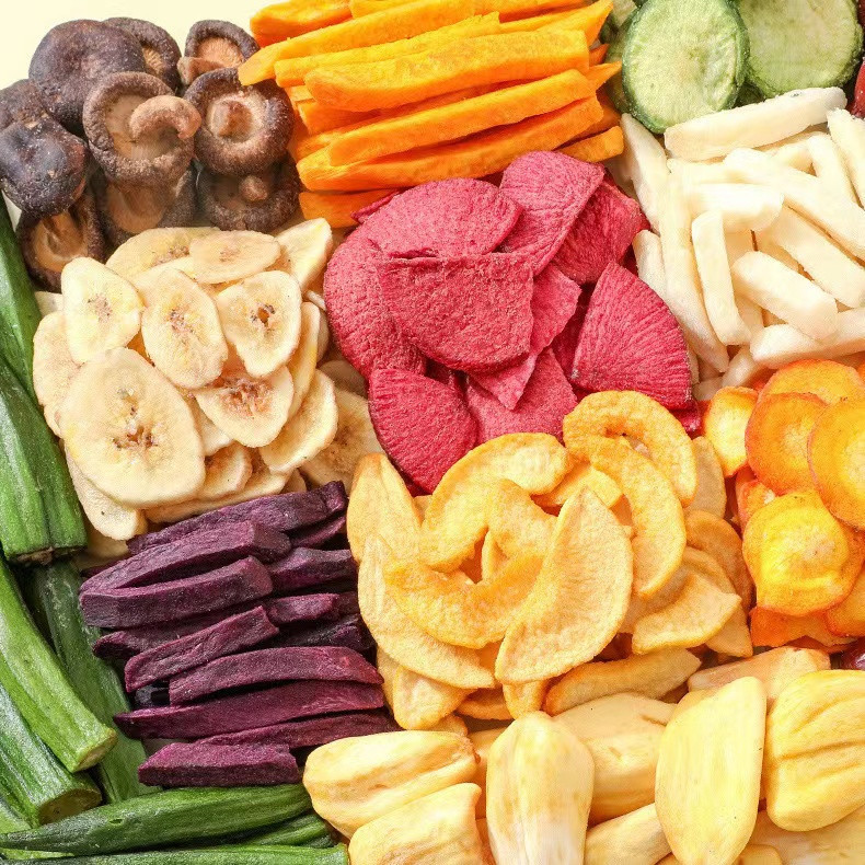 Vegetable Chips Dried Fruits and Vegetables Assorted Vegetable Crispy ...