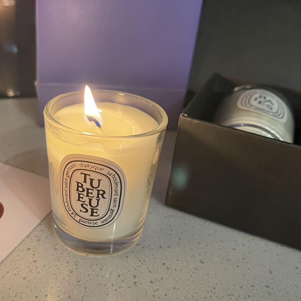 Diptyque Blue Box Limited Berry Aromatherapy Candle 5 Piece Set ...