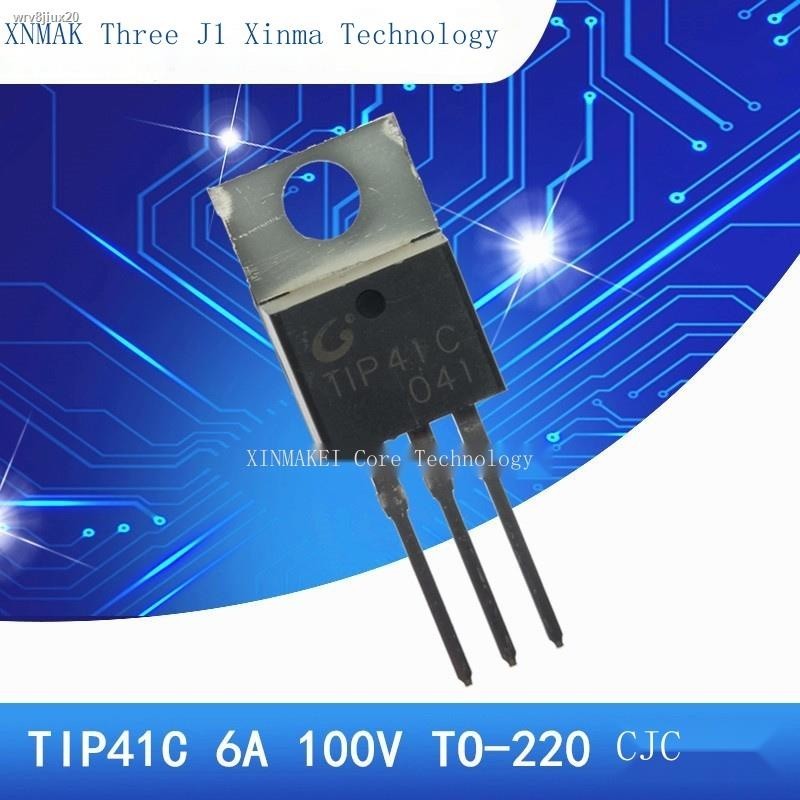 TIP41C 6A 100V TO-220 long electric CJ/long crystal in-line triode NPN ...