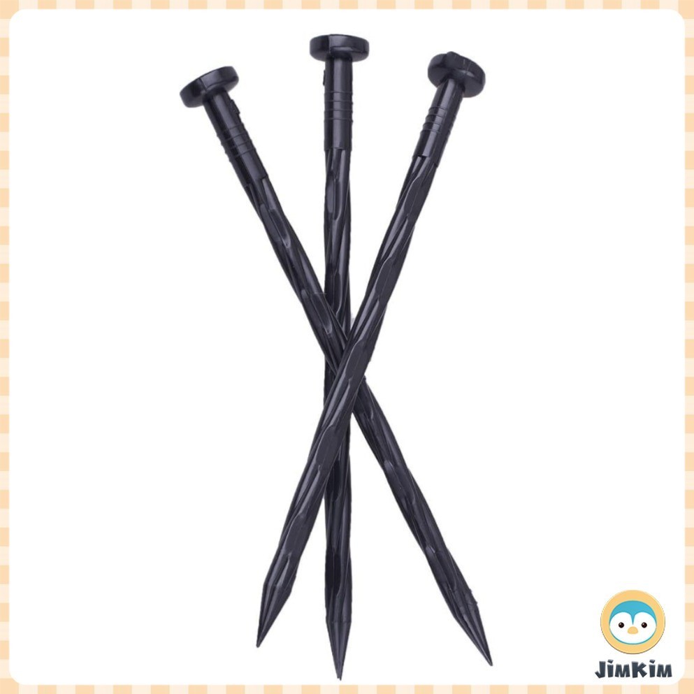 10pcs Black Plastic Grass-Proof Cloth Nails for Gardening and ...