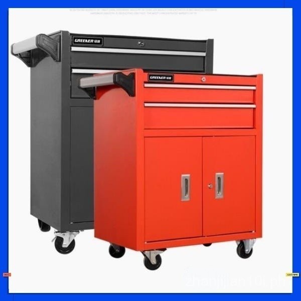 Auto Repair Tool Cart Drawer Type Mobile Tool Cabinet Tin Workbench Box ...