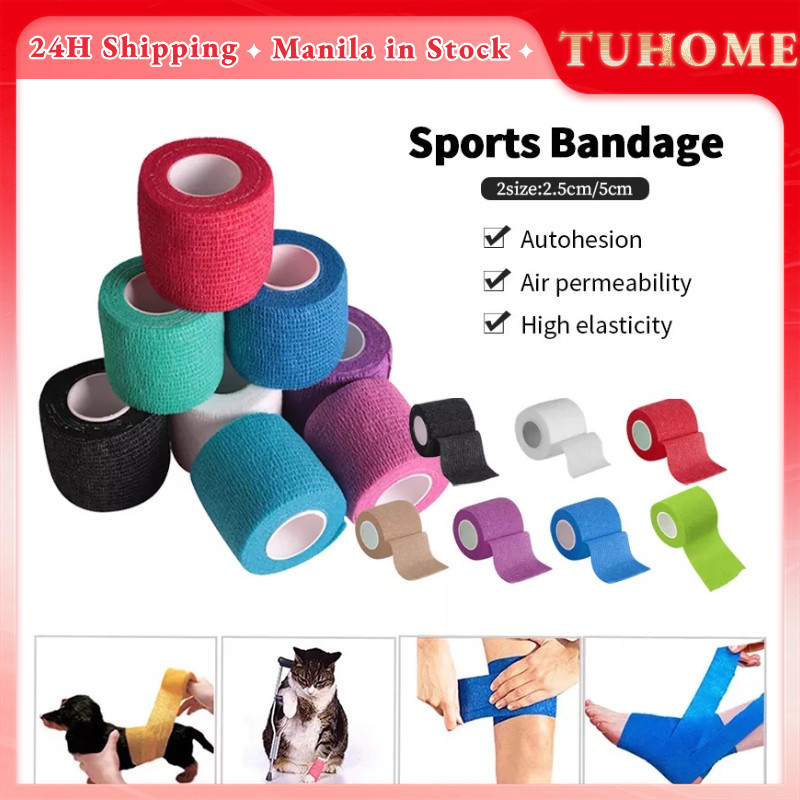 Bandage Wrap Finger Wrist Support Elastic Adhesive Medical First Aid ...