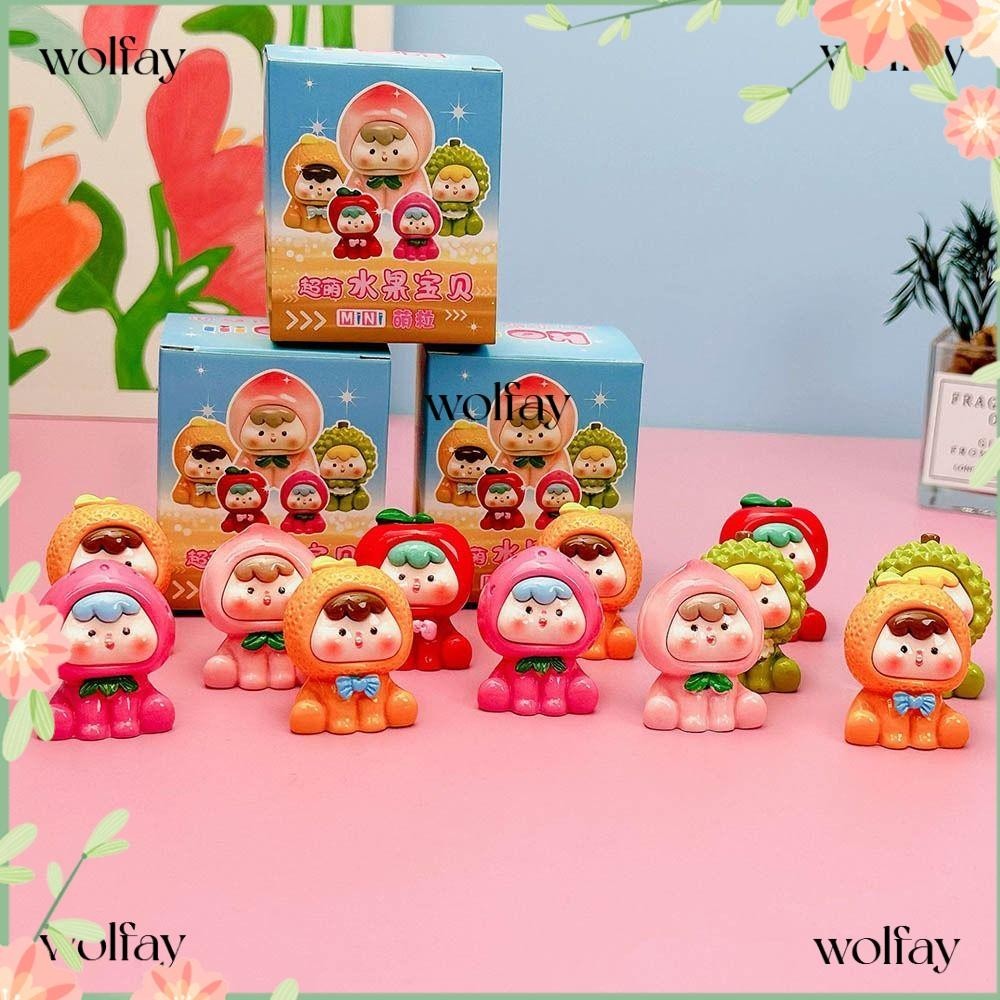 WOLFAY 12 box/set Box, Pop Bean Totoro Anime Cartoon Figure Model ...