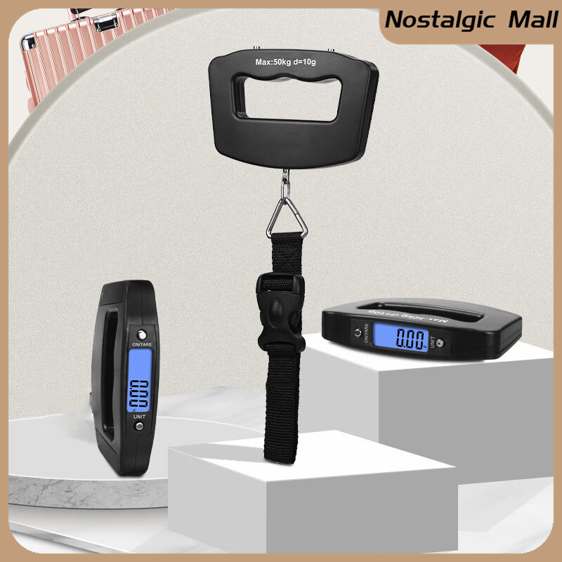 Max 50kg Travel Suitcase Weighing Scale Portable Handheld Electronic ...