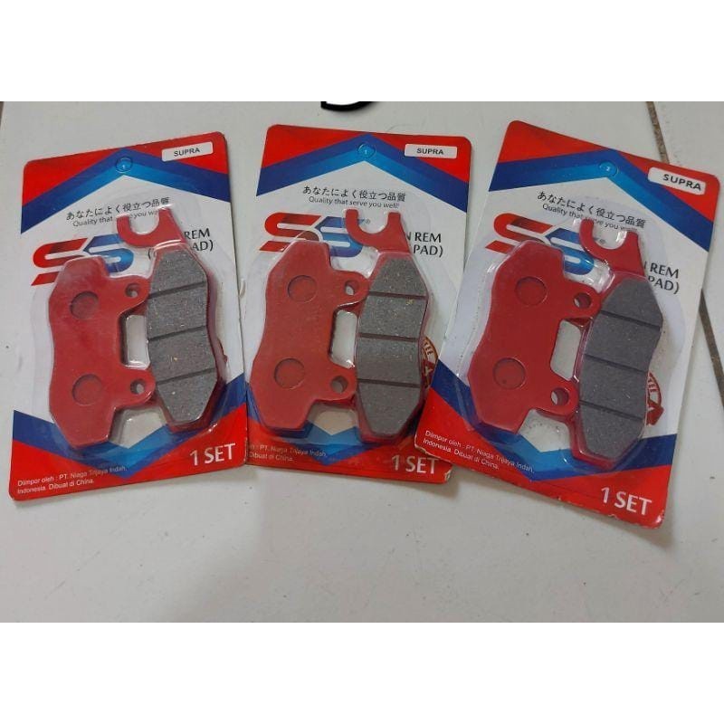 Front Brake Pads DISPAD DISPED SUPRA X SUPRA FIT Shogun Smash KHARISMA ...